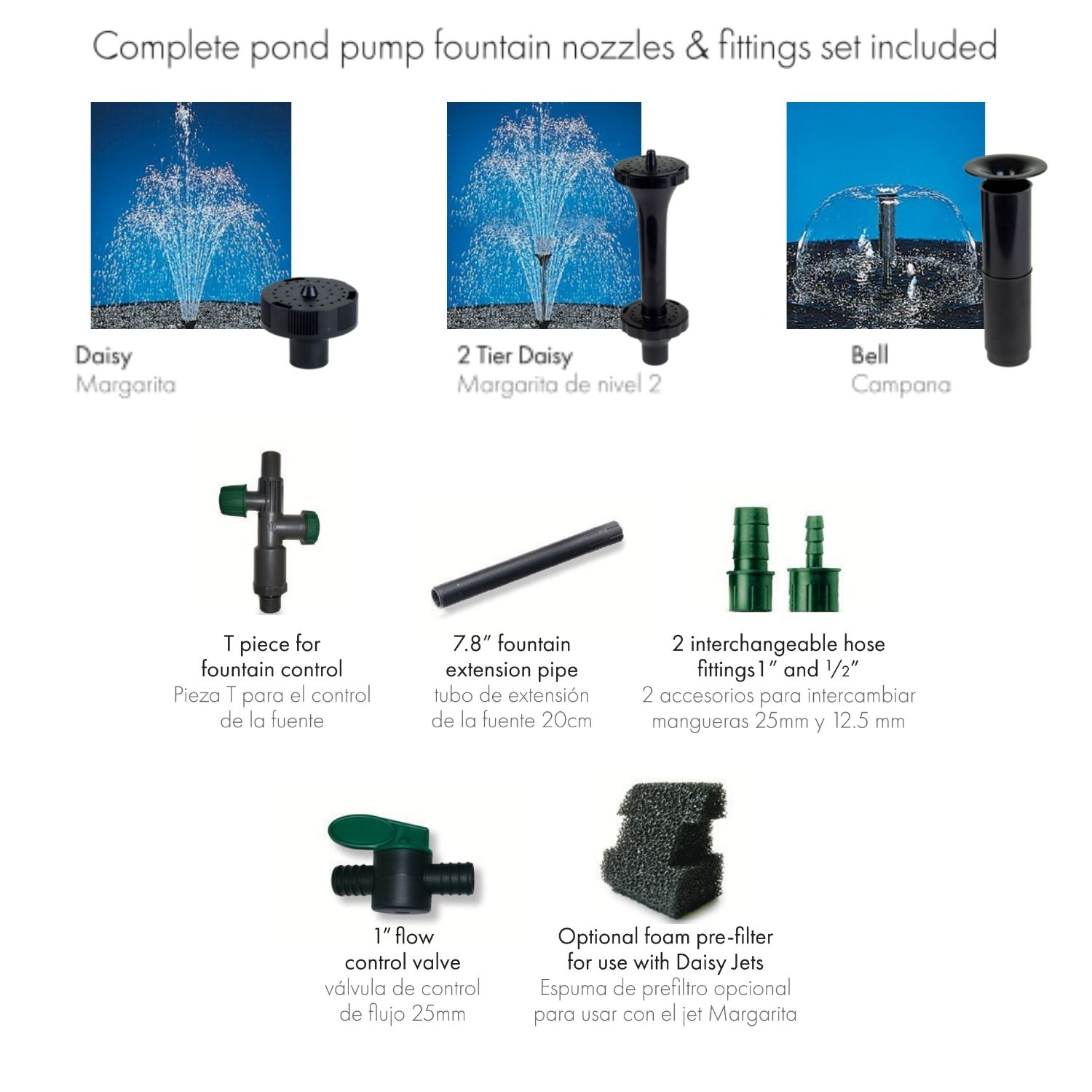 Universal All in One Pond Pump 500 - Pennington Aquagarden