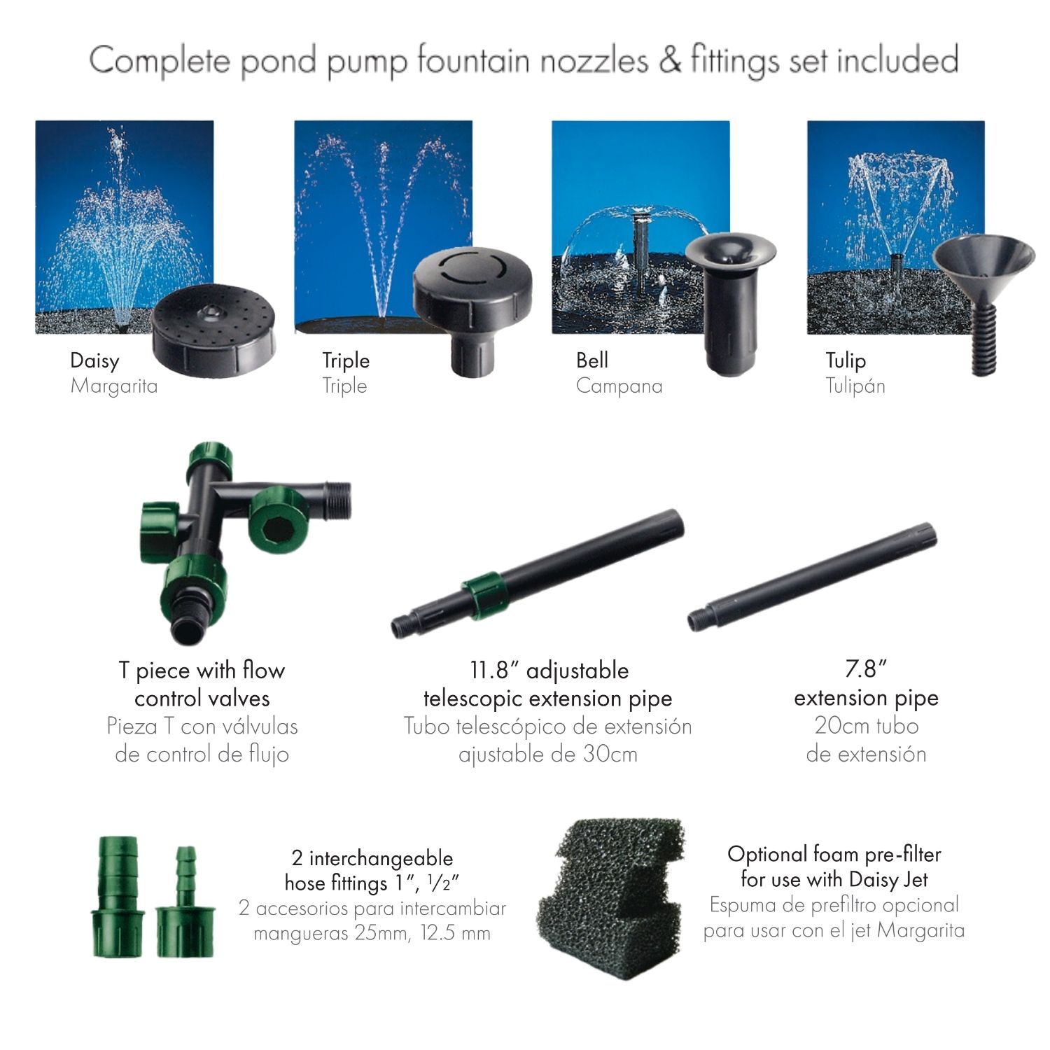 Universal All in One Pond Pump 850 - Pennington Aquagarden