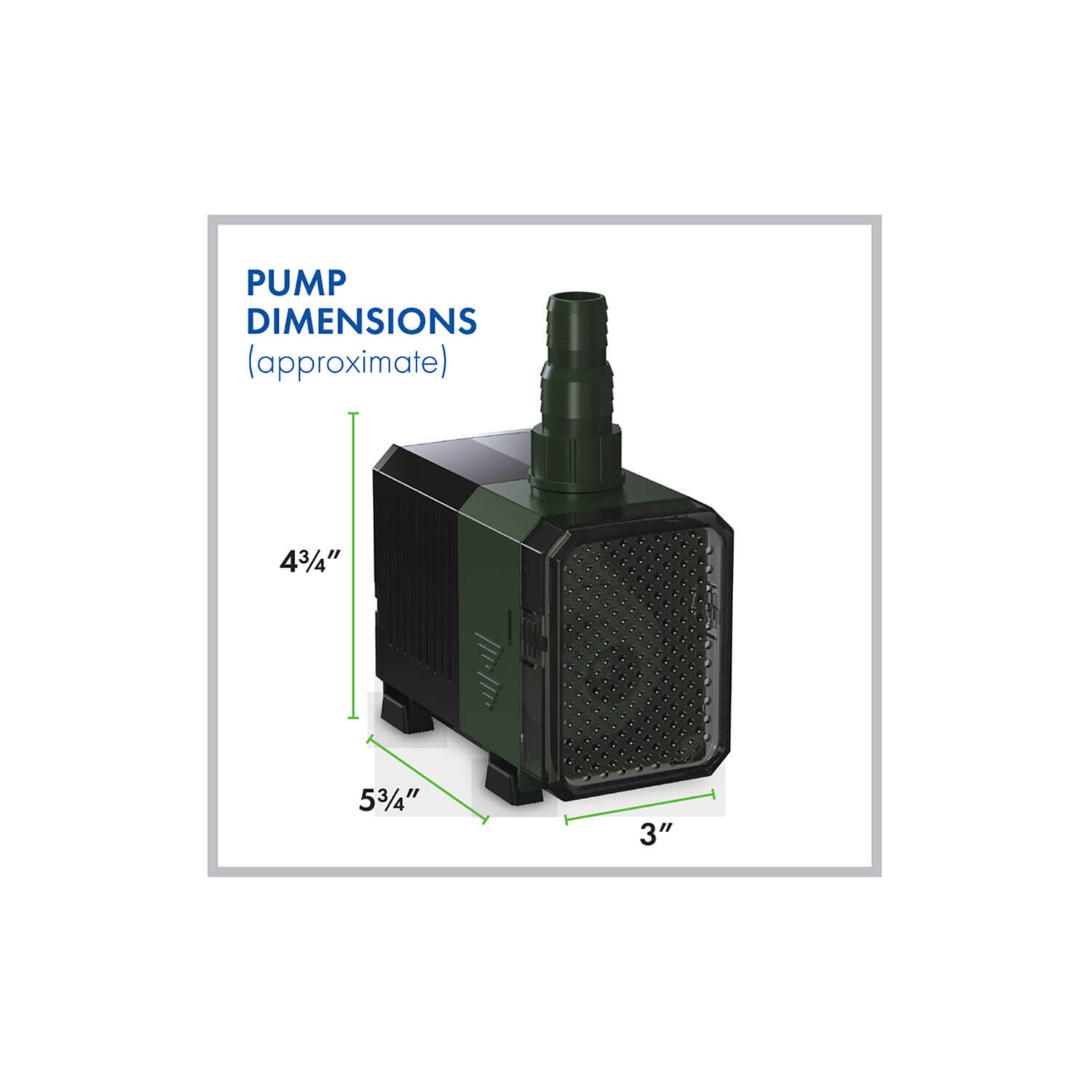 Universal Hydroponic & Aquaponic Water Pump 500-700 - Pennington Aquagarden