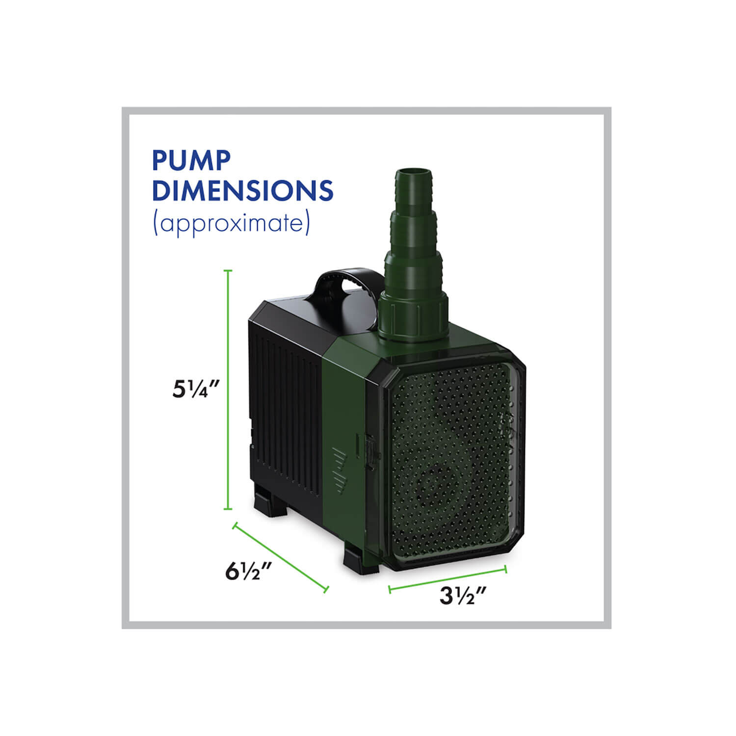 Universal Hydroponic & Aquaponic Water Pump 700-1000 - Pennington ...