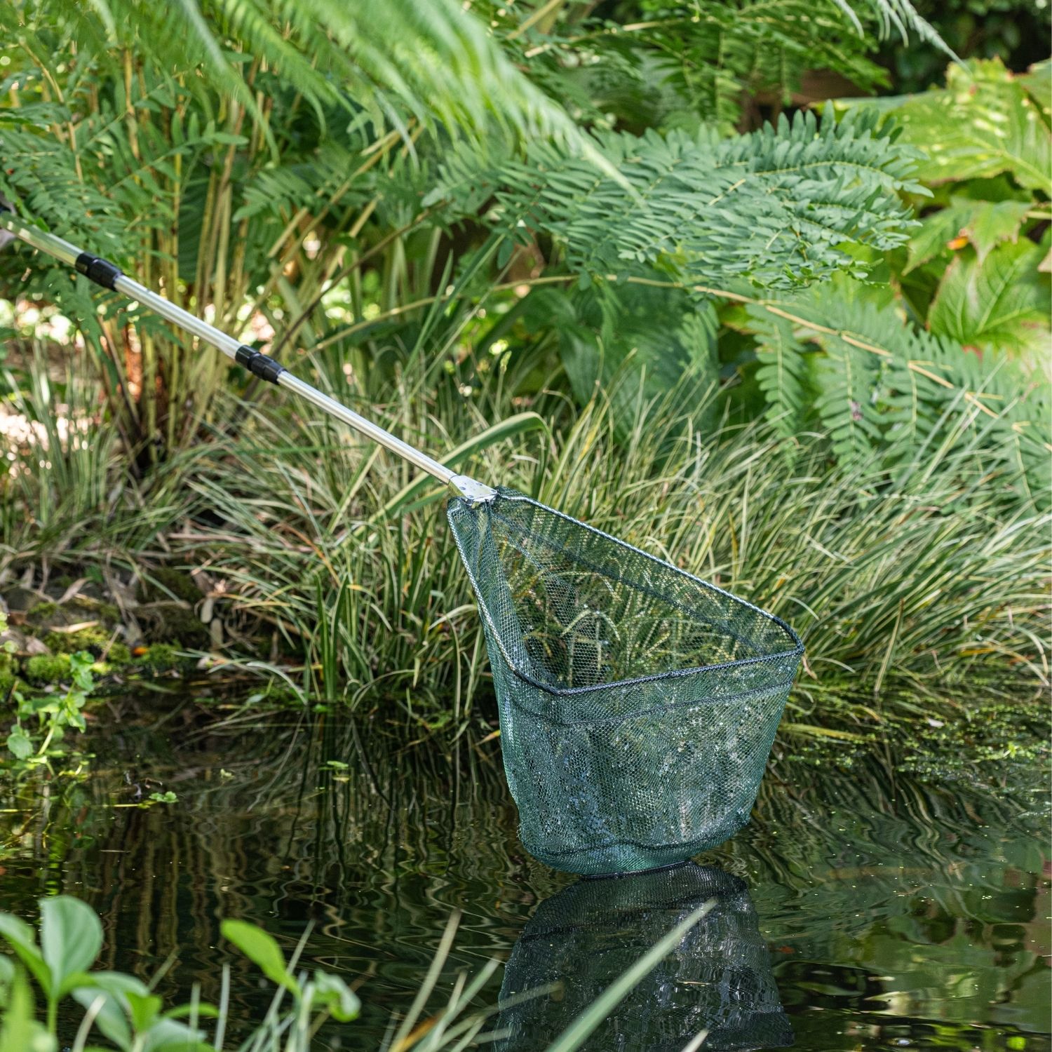 Telescopic Folding Fish Net - Pennington Aquagarden