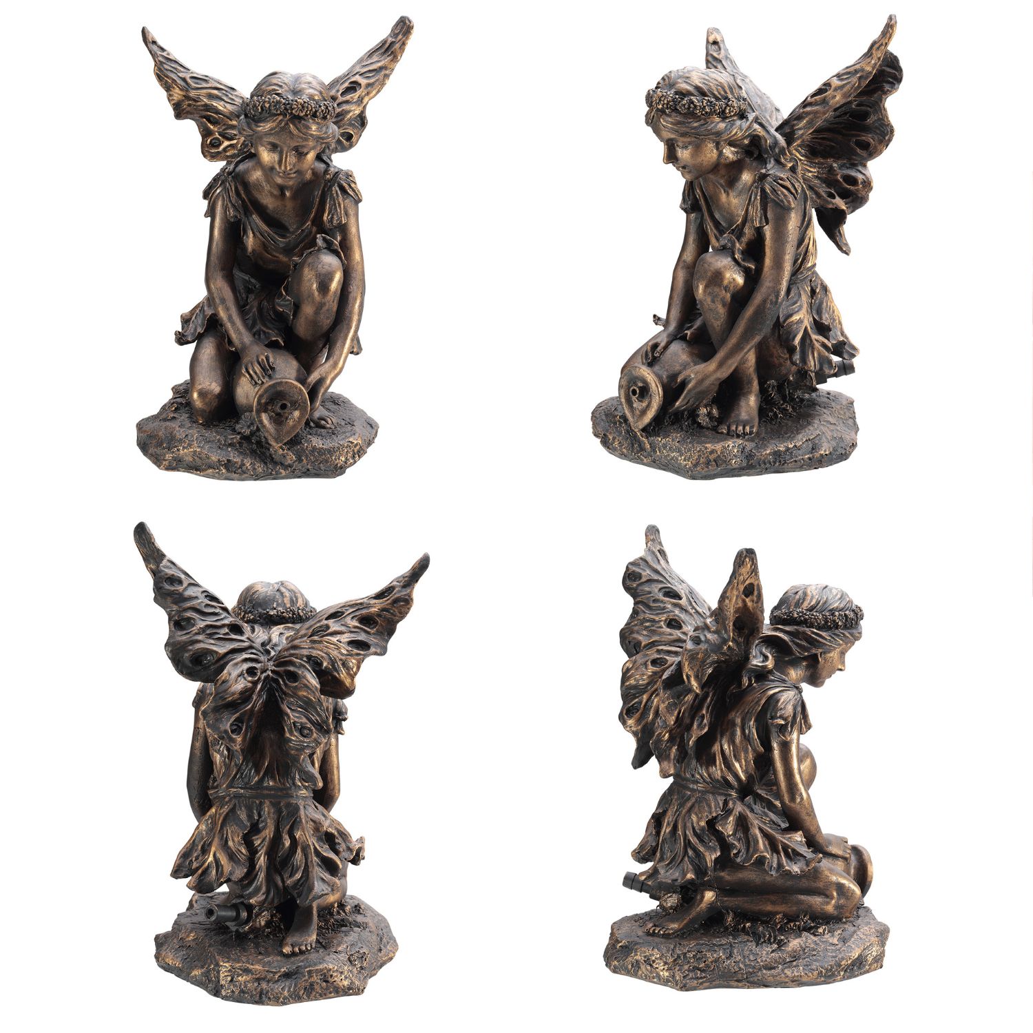 Fairy and Urn Pond Water Spitter - Pennington Aquagarden