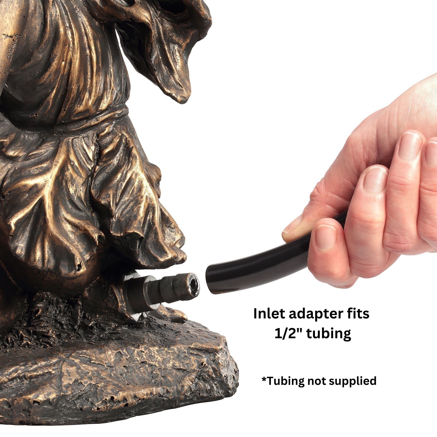 Fairy and Urn Pond Water Spitter - Pennington Aquagarden